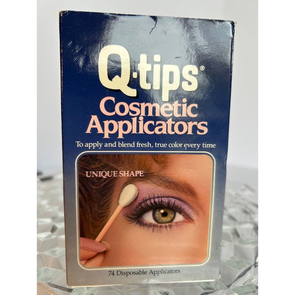 Q-tips | Makeup | Vintage Qtips Cosmetic Applicators Unique Shape 74 ...